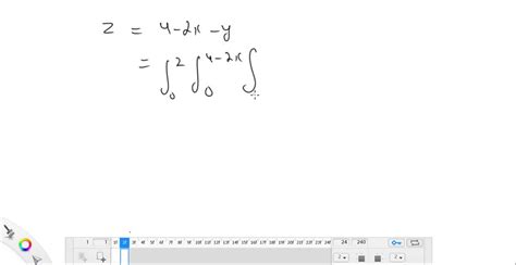 Solved Use A Triple Integral To Find The Volume Of The Given Solid The Tetrahedron Enclosed By