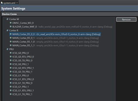 am2431 getting started with a multi core application 1 main r5f core
