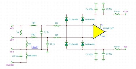 INA Differential Line Receiver Input Protection Audio Forum Audio TI E E Support Forums