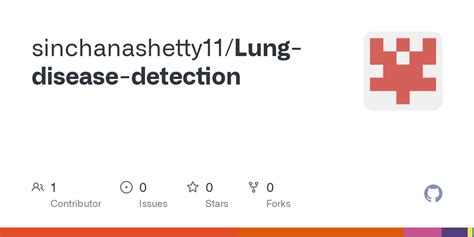 Github Sinchanashetty Lung Disease Detection