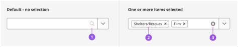 Multi Select Input With Autocomplete Skyline Benevity S Design System