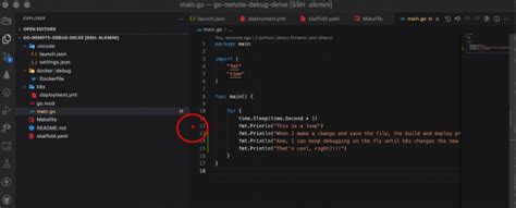 Debug Remotely On Kubernetes With Vs Code Red Hat Developer
