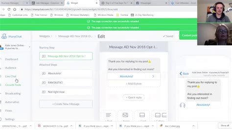 Manychat Json Ad Setup Youtube