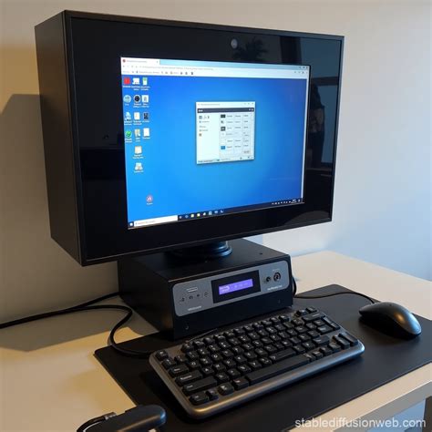 Dual Screen Computer Setup Stable Diffusion Online