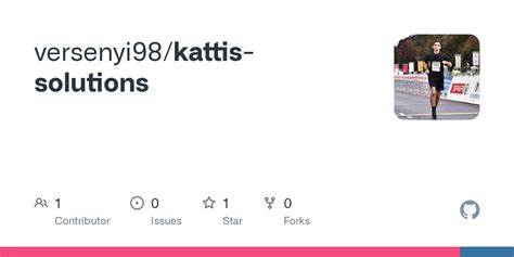 Github Versenyi98kattis Solutions