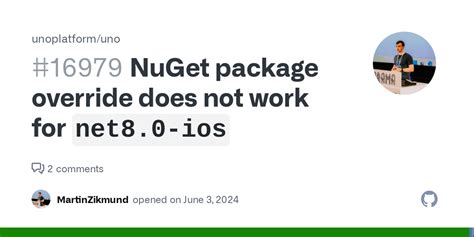 Nuget Package Override Does Not Work For `net80 Ios` · Issue 16979