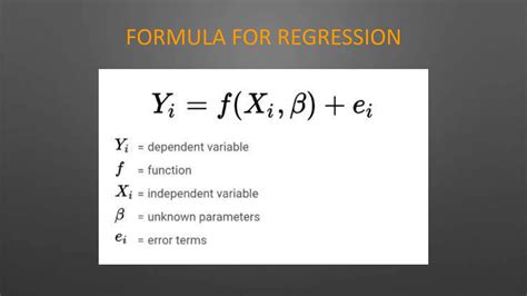 Regressionpptxunit4pptx