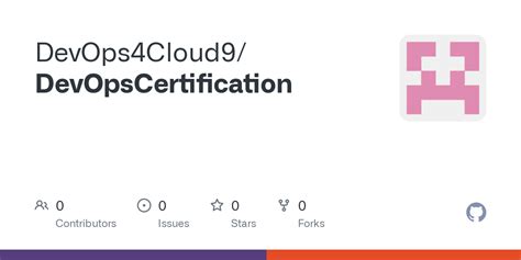 Github Devops4cloud9 Devopscertification