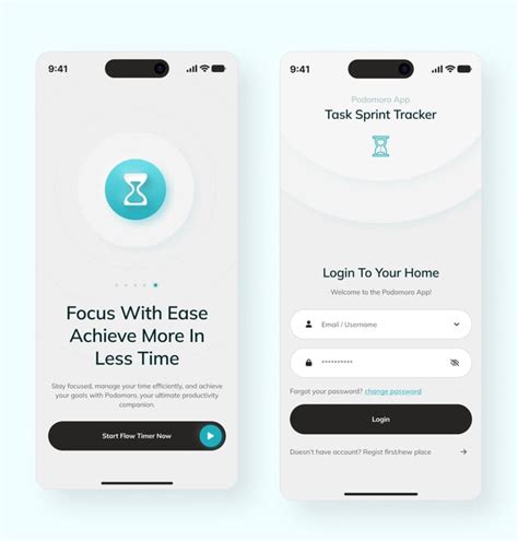 Pomodoro Timer Task To Do Management App Websites Ux And Ui Kits Ft Timer And Time Envato