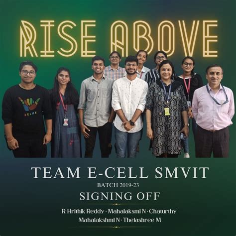 E Cell Smvit On Linkedin Startup Ecell Ecellsmvit