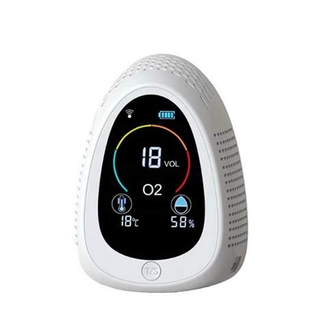 Smoke And Oxygen O2 Detector Temperature Humidity Wifi