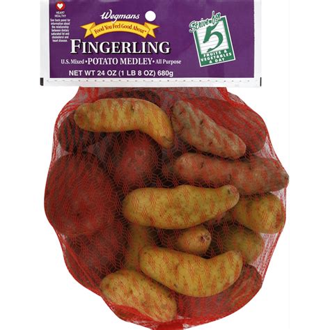 Wegmans Food You Feel Good About Fingerling Potato Medley 24 Oz