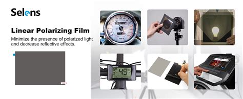 Selens 1 Pcs Polarized Film Sheets 20x30cm Linear Polarizing Filter Selens 1 Pcs Polarized Film Sheets 20x30cm Linear Polarizing Filter
