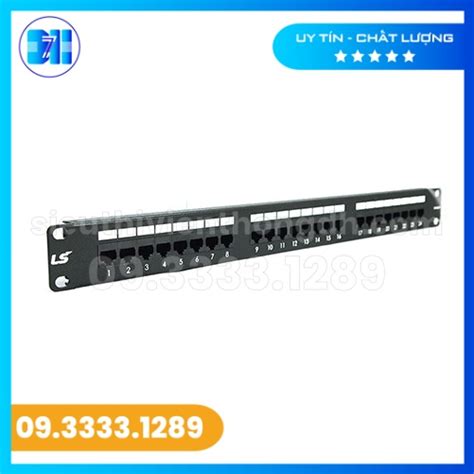 Patch Panel Ls Cat5e 24 Port Siêu Thị Viễn Thông Dh Số 7 Hàng Cháo