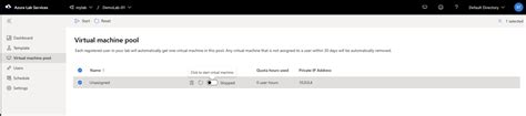 steps to create a lab for classroom training hackathons with azure lab