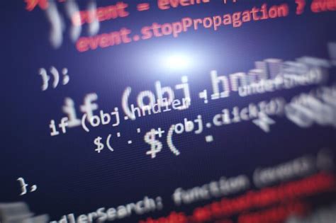 Premium Photo Programming Code Screen Of Software Developer Software