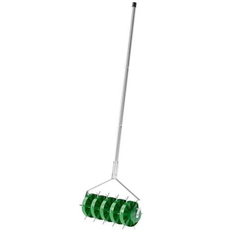 Aeratore Per Prato Manuale Larghezza 45 Cm 30 Punte In Ferro Per