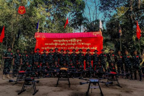 သရက်ချောင်း၊ ညောင်ဇင်ရွာနှင့် ရန်တောင်ရွာတွင် တပ်စွဲထားသော စစ်ကောင်စီ တပ်သားများကို ဒရုန်းဖြင့