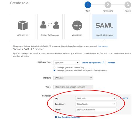 Saml Sso To Amazon Aws From Ssocircle
