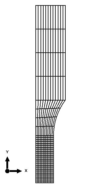 Finite Element Meshes For A The Cylindrical Bar Model B The Rn10
