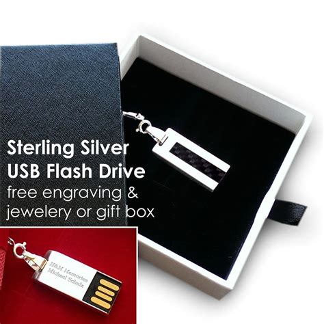 Carbon Fiber Gift Custom Usb Gb Sterling Silver Usb Gifts For Men Driving Car Gift Gifts