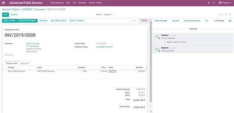 advanced field service management foss infotech open source