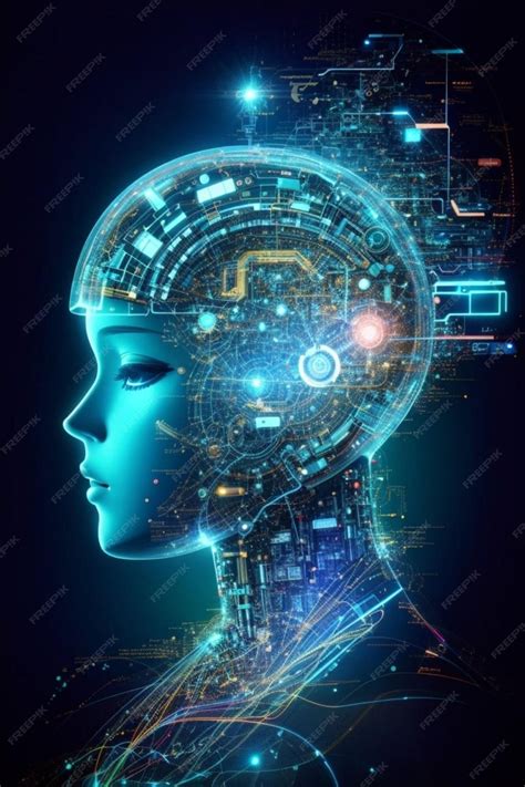 Premium Ai Image Artificial Intelligence New Technology Science Futuristic Abstract Human