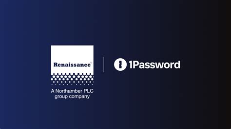 Now Available Via Renaissance 1password Enterprise Password Manager