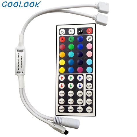 Led Controller 44 Keys LED IR RGB Controler LED Li Grandado