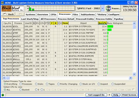 Processes Top Processes