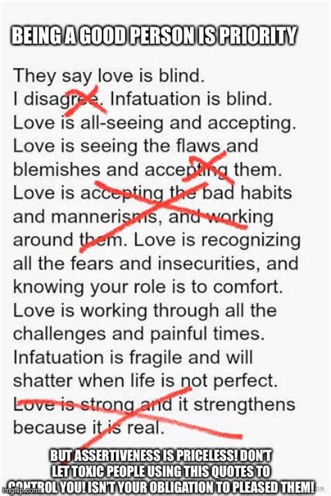 Love Isnt Always About Accepting Instead Mutual Understanding Imgflip