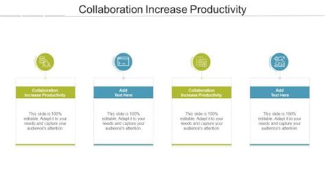 Collaboration Increase Productivity PowerPoint Presentation and Slides PPT Sample | SlideTeam