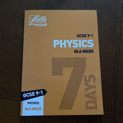 Gcse 9 1 Physics Revision Guide Letts Physics In A Depop
