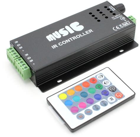 Контроллер светодиодной ленты LED RGB, музыкальный, пульт управления ...