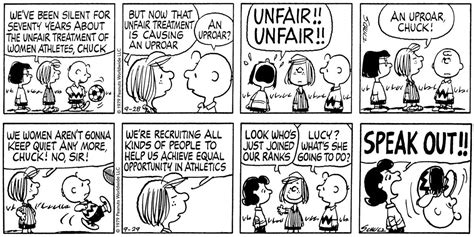 Fredrik Heres A Comic From Charles Schulz The Peanuts From 1972 Which Raised The Topic Of