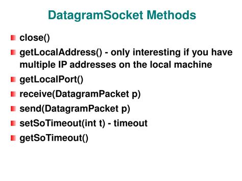 Ppt Networking Support In Java Powerpoint Presentation Free Download Id1154518
