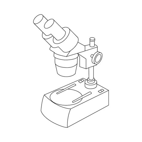 Premium Vector Microscope Icon
