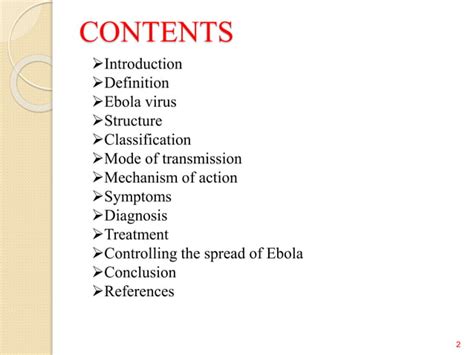 Ebola Virus Ppt Ppt