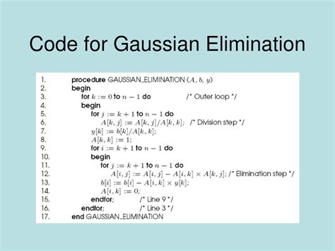 ppt dense matrix algorithms powerpoint presentation free download