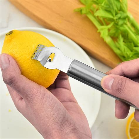 Honmeet 3pcs Peeler Small Zester For Fruit And Vegetable Peeling With Portable Design Restaurant