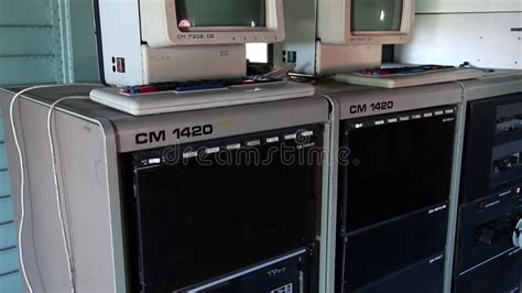 Old Controlled Computing Complex Stock Footage Video Of Minicomputer Gadget 348042112