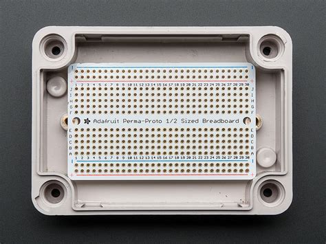 arduino project enclosure weatherproof small plastic clear top
