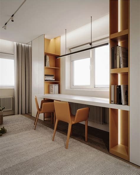 Рабочее место у окна Design