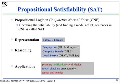 knowledge representation and reasoning ppt