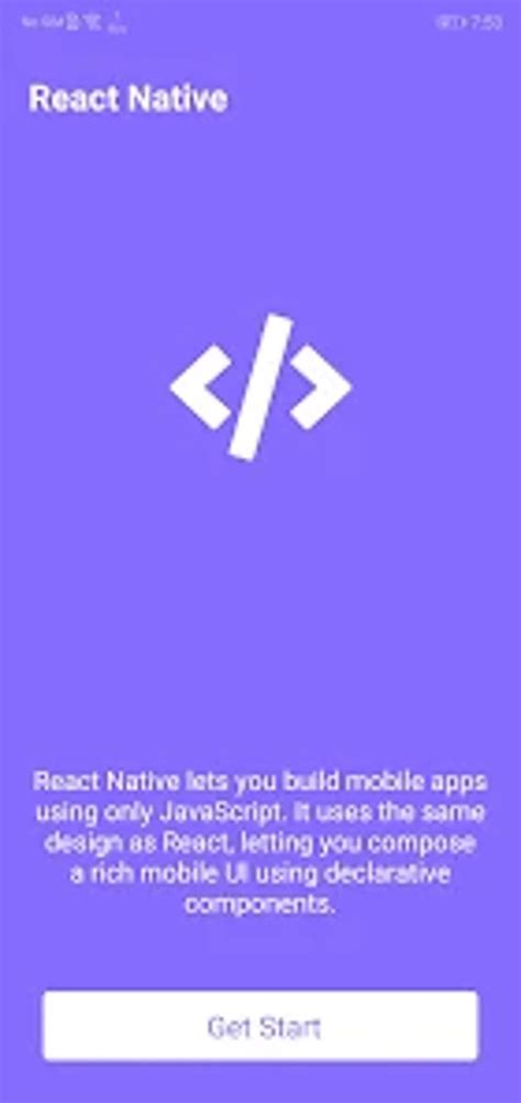 Android 용 React Native Charts Component 다운로드
