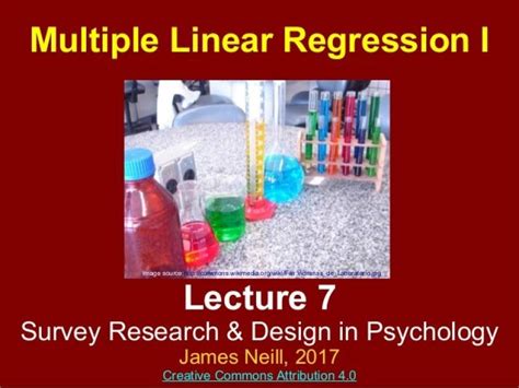 multiple regression in psychology analyzing multifactorial