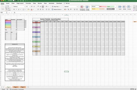Automated Spaced Repetition Excel Autolearn Etsy