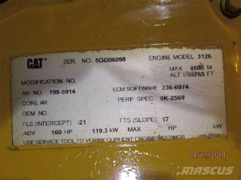 Cat 3126e 2004 United States Used Engines Mascus Usa