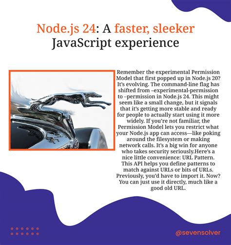 Seven 🚀 Nodejs 24 Is Here — And Its Faster Sleeker And Smarter