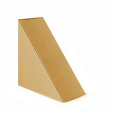 Kraft Sandwich Wedge Box With And Without Window At Rs 4piece Kraft Sandwich Wedge Box With And Without Window At Rs 4piece